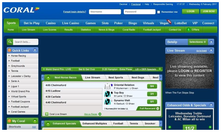 2025 Coral Sportbook Rating - Full Coral Sports Betting Review