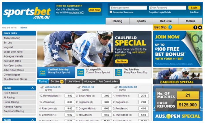 SportsBet Australia - Our 2024 Review of SportsBet.com.au