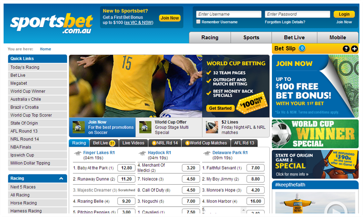 SportsBet Australia - Our 2024 Review of SportsBet.com.au
